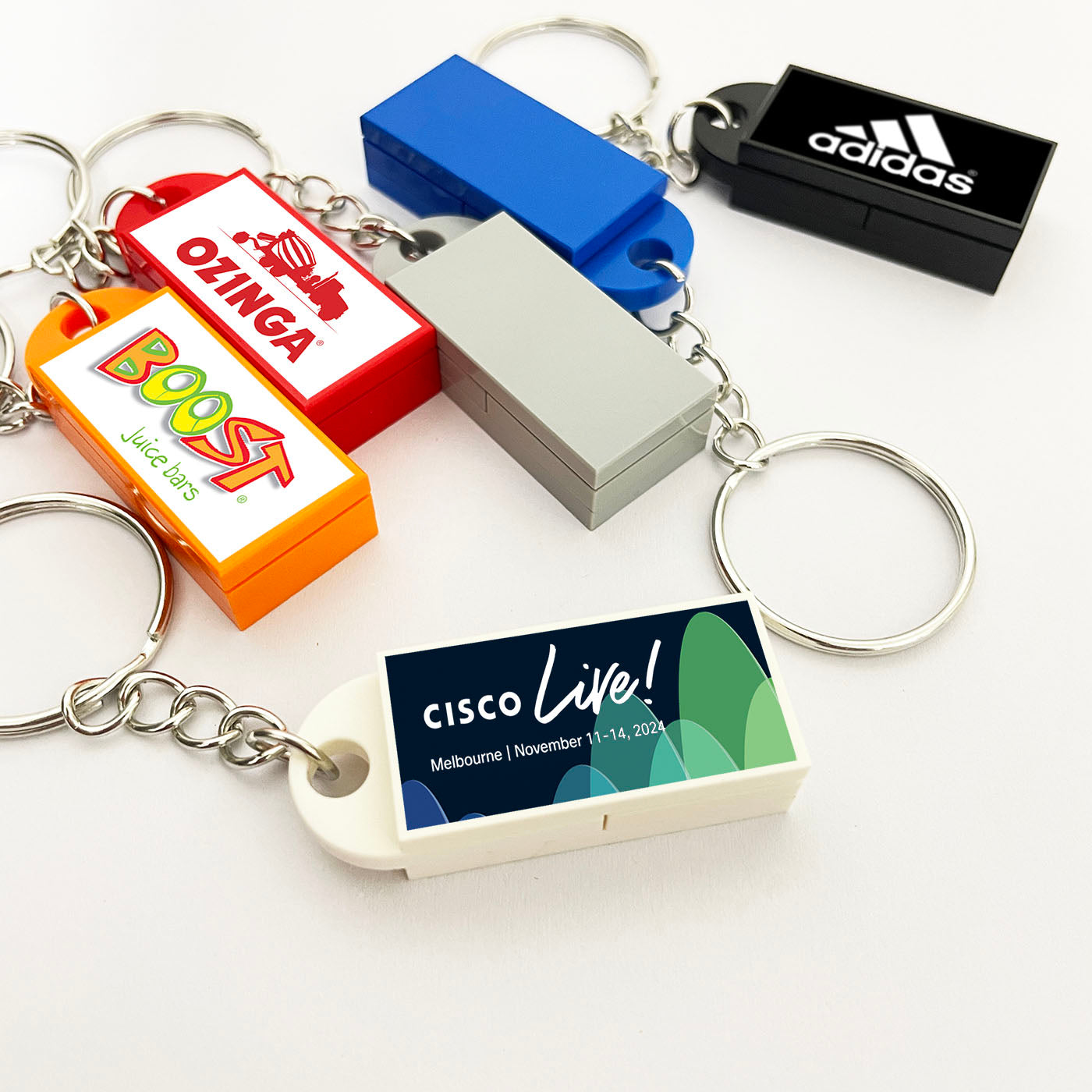Build Your Own Keyrings/keychains for - Branded Corporate & Events - R ...
