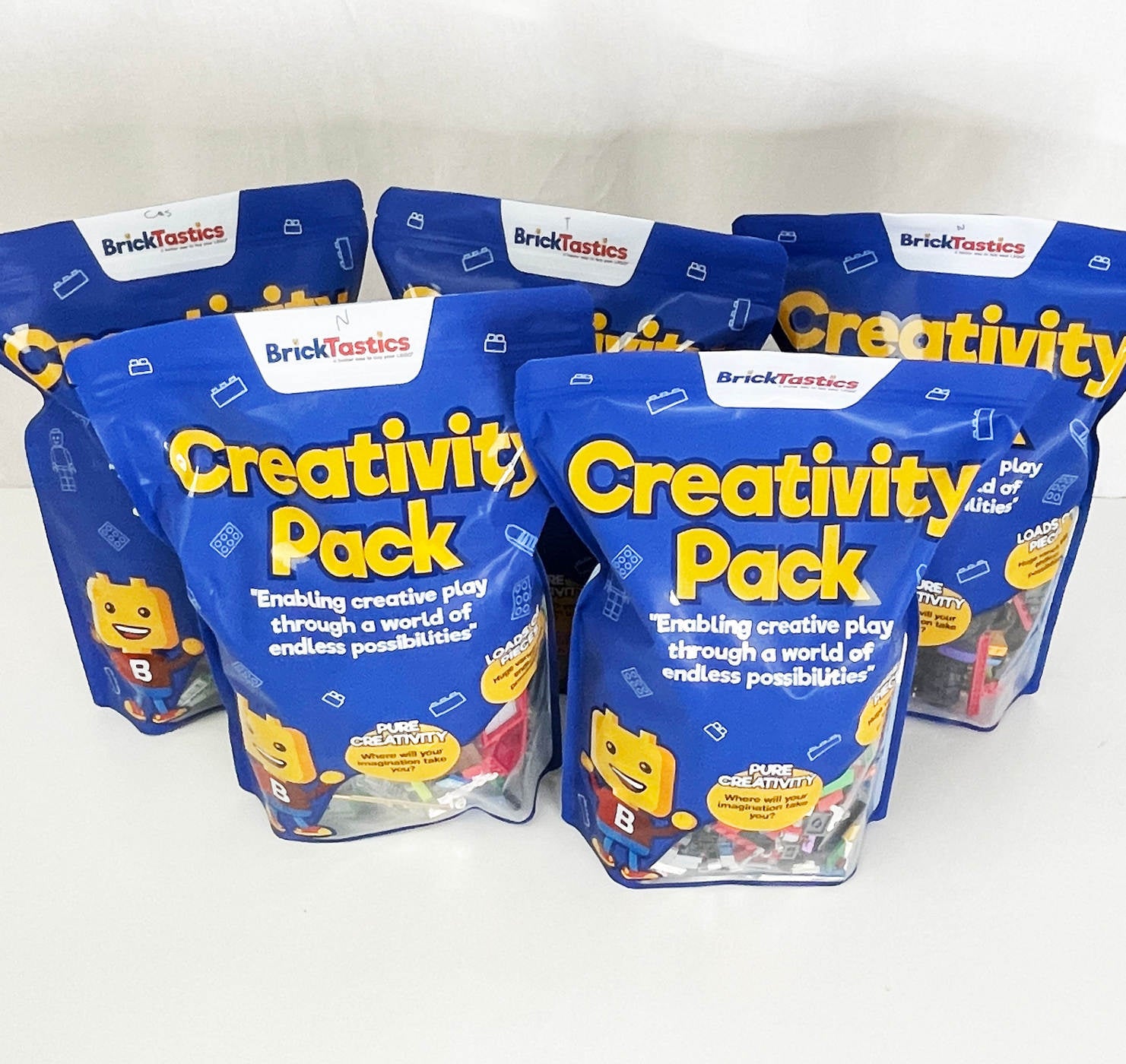 5KG Medium LEGO® Creativity Pack (4250pcs) - General Mix - Used Bricks ...